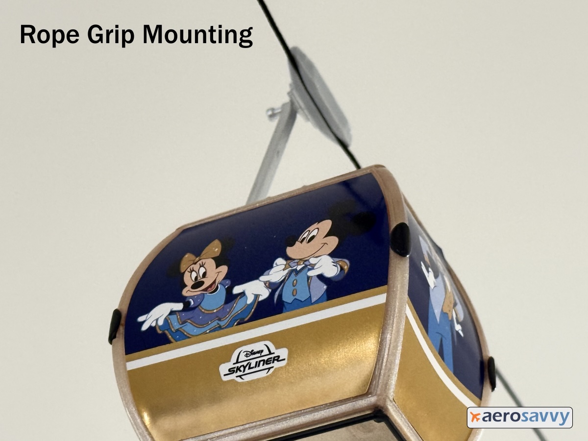 Rope Grip mounting-string - AeroSavvy